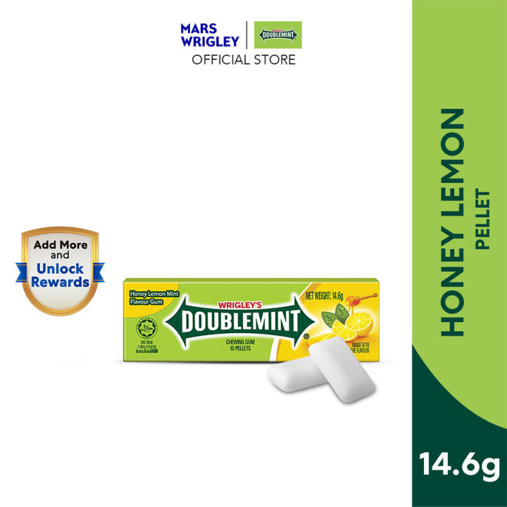 Doublemint Honey Lemon Pellet 10s | Best-selling Bubble Gum | Lazada PH