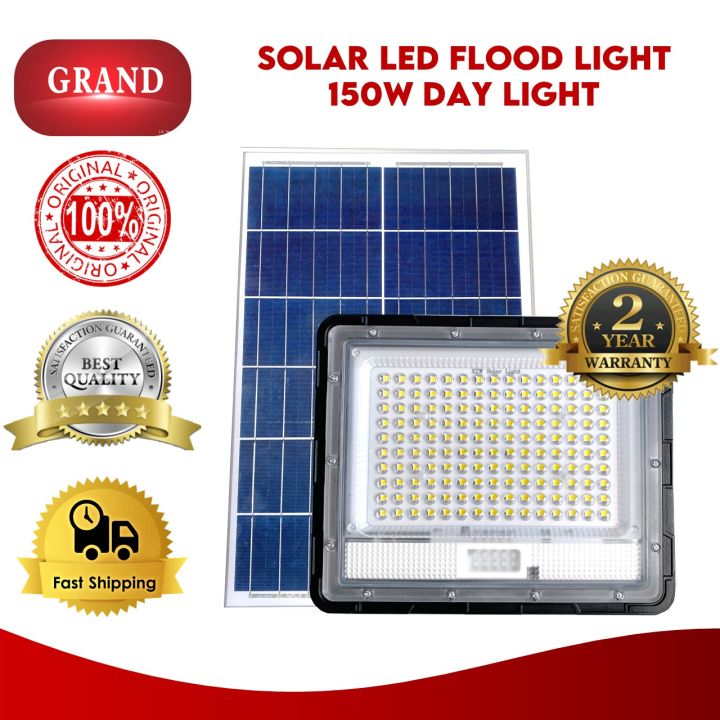 GRAND Solar LED Flood Light 150Watts Daylight | Lazada PH