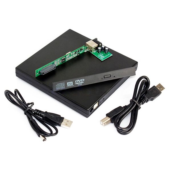 Laptop USB To IDE CD DVD RW ROM External Case Enclosue | Lazada PH