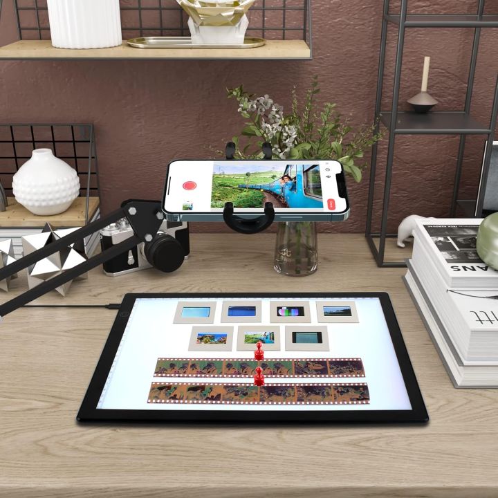 Slide Viewer Light Pad for Slides and Film Negative Scanning, Ultra ...