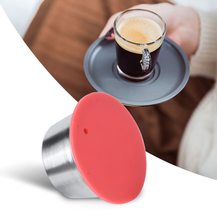 Stainless Steel Reusable Refillable Coffee Capsule Cup Fit for Dolce ...