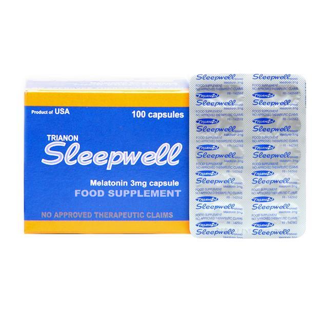 Sleepwell capsule Melatonin sleeping pills 5 capsules | Lazada PH