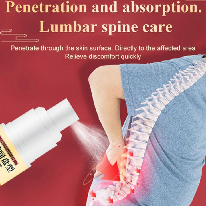mozoro Lumbar Spine Muscle-Bone Spray for Relaxing Tendons and Fluid in ...
