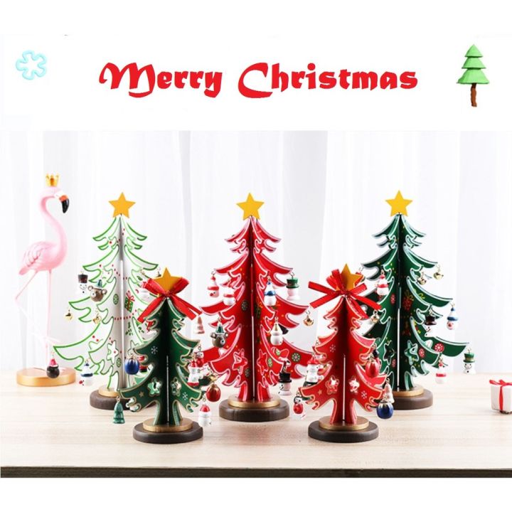 Pohon Natal Kayu DIY Do It Yourself Christmas Tree Sudah Termasuk ...