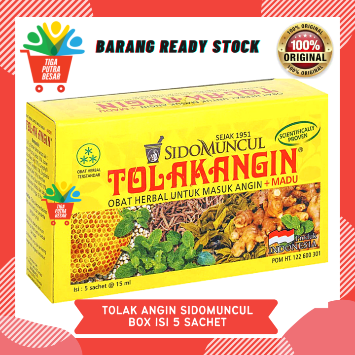 TOLAK ANGIN CAIR DEWASA BOX ISI 5 SACHET / TOLAK ANGIN OBAT MASUK ANGIN | Lazada Indonesia