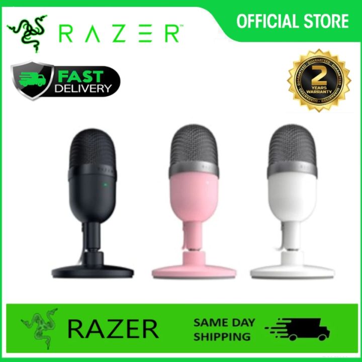 Razer Seiren Mini Ultra-Compact Portable Gaming Microphone | Lazada PH
