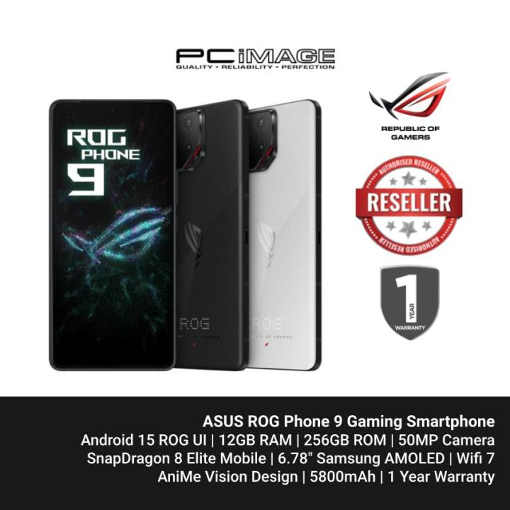 ASUS ROG Phone 9 Gaming Smartphone (12GB RAM | 256GB ROM | 6.78" 185Hz AMOLED | Snapdragon 8 ...