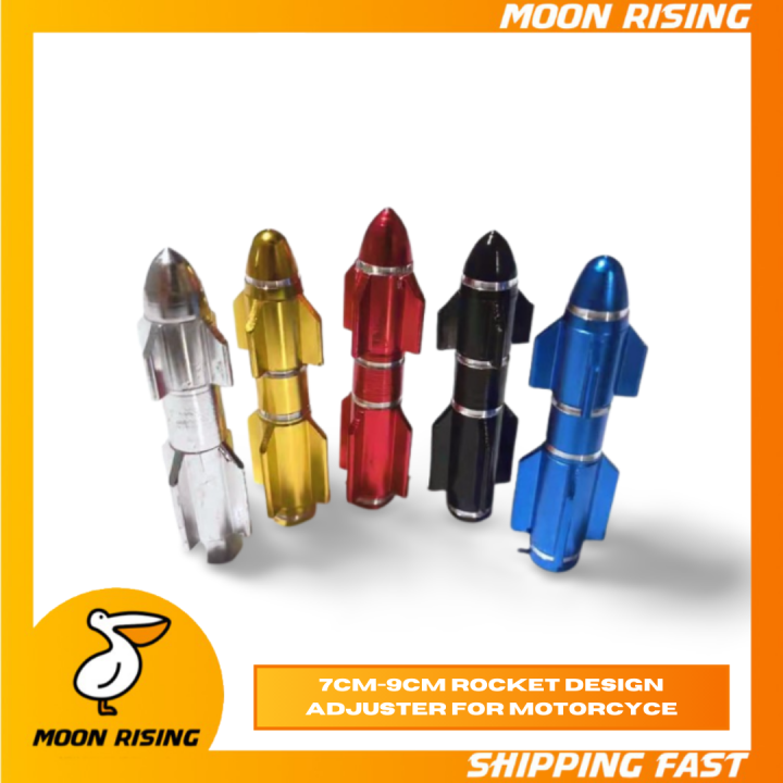 7CM-9CM ROCKET DESIGN ADJUSTER FOR MOTORCYCE | Lazada PH