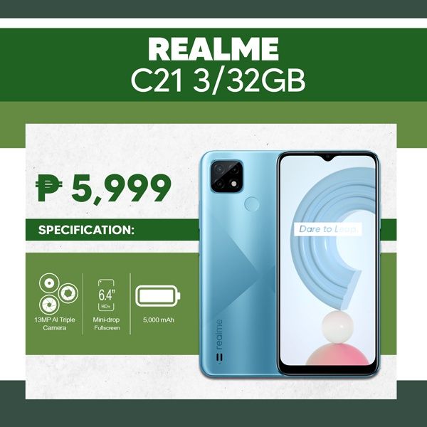 Realme C21 | 3GB / 32GB | Lazada PH