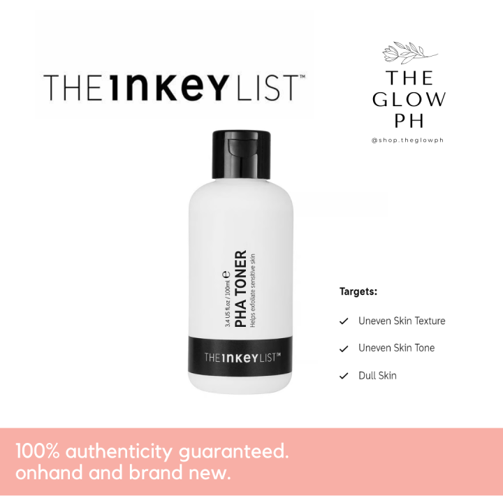 [AUTHENTIC] The INKEY List PHA Toner 100ml | The Glow PH | Lazada PH