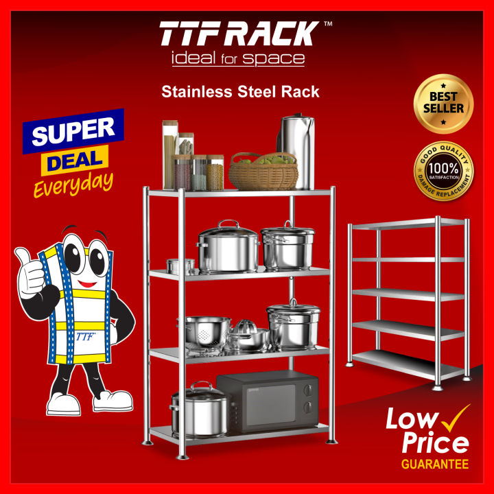 TTFRACK ™️ [High Quality] Stainless Steel Rack Kitchen Rack Storage ...