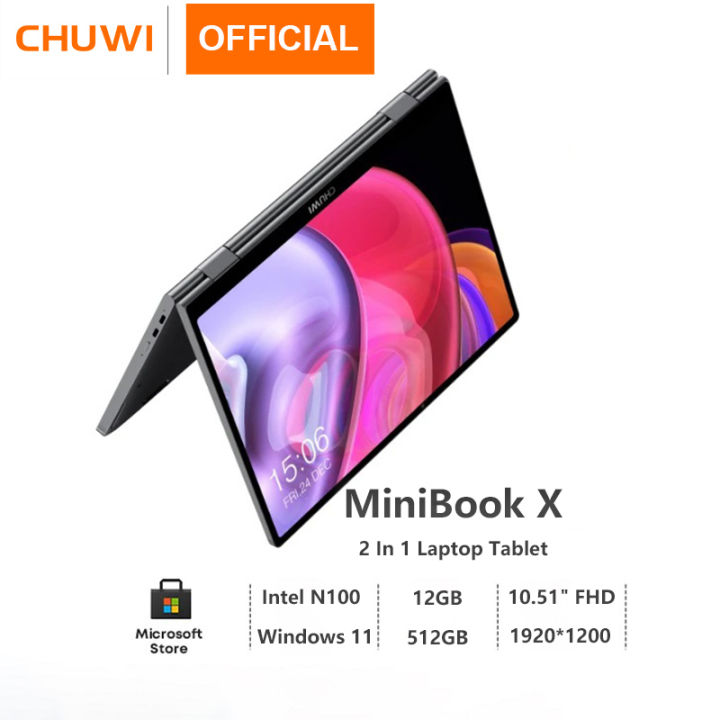 CHUWI book x แล็ปท็อปแท็บเล็ต2-in-1 10.51นิ้ว loptops ขาย Original In ...