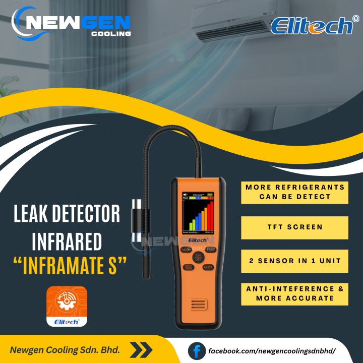 Elitech Inframate S Infrared Leak Detector | Lazada
