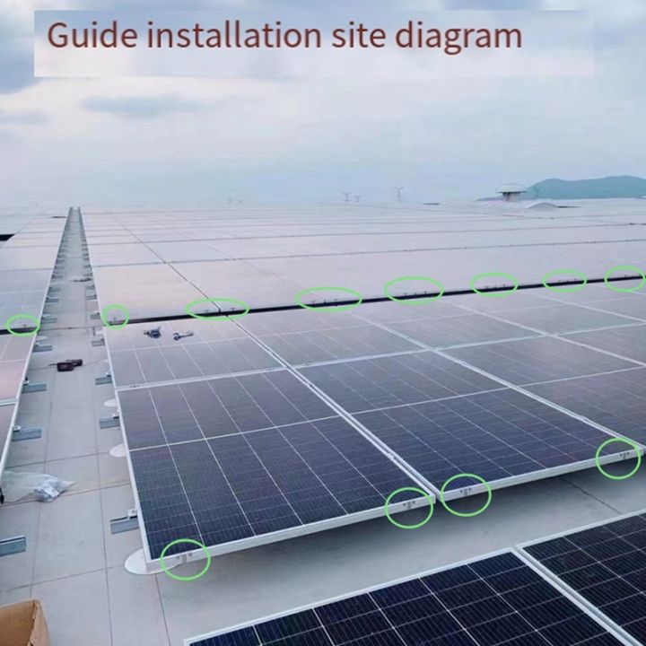 20PCS Photovoltaic Panel Drainage Buckle Plate Solar Panel Water Drain ...