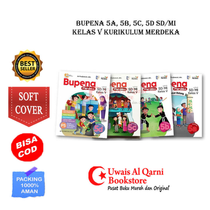 BUPENA MERDEKA 5A 5B 5C 5D SD/MI KELAS V KURIKULUM MERDEKA - ERLANGGA | Lazada Indonesia