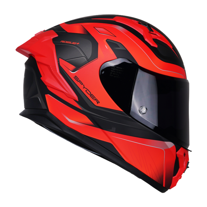 Spyder Rogue+ GD - PRIME S1 Full Face Dual Visor Helmet (FREE Clear ...