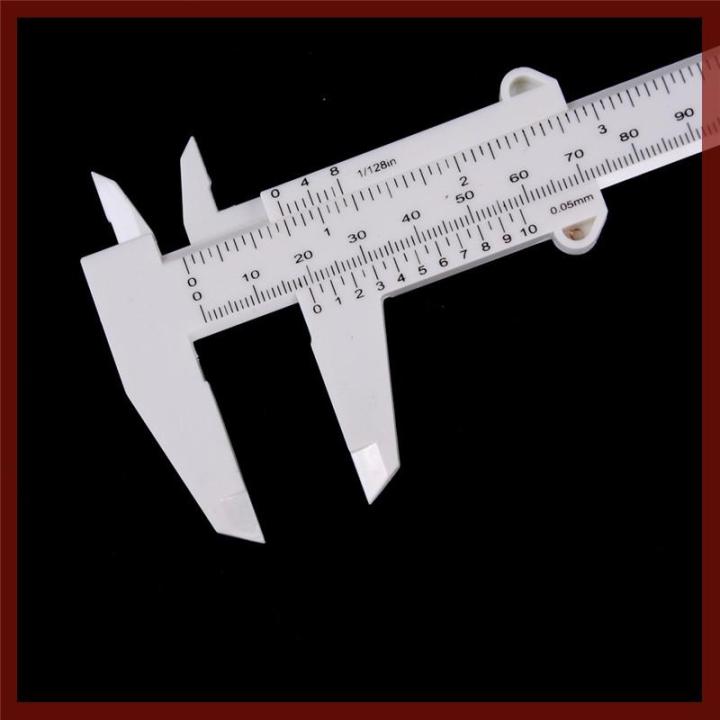 TrendGlint 6 Inch 150mm Plastic Ruler Sliding Gauge Vernier Caliper ...