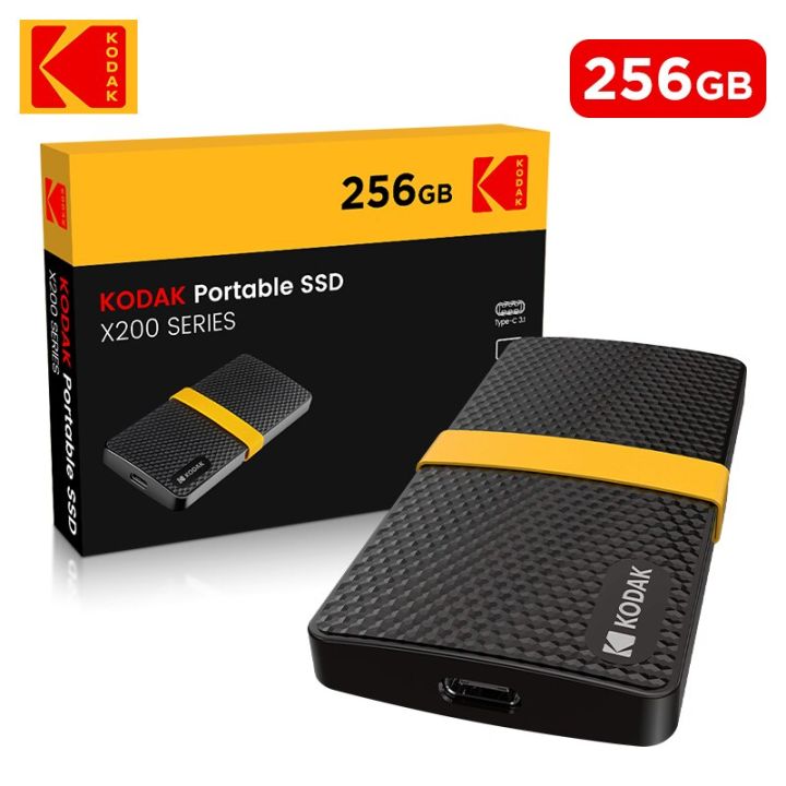 KODAK X200 Type C USB3.1 Gen 2 External Hard Drive 1 Tb Ssd 512GB 256GB ...