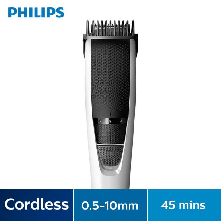 Philips Beardtrimmer Series 3000 Beard & Stubble Trimmer BT3206 ...