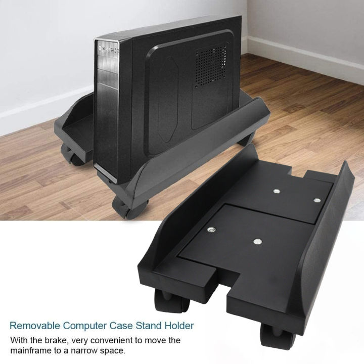 360 Rotating CPU holder PC holder Computer Case with Holder Desktop ...