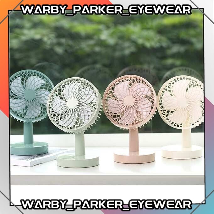 Swing Fan Mini Table USB Charging Fan Small Kipas Clip Hand Cooling ...