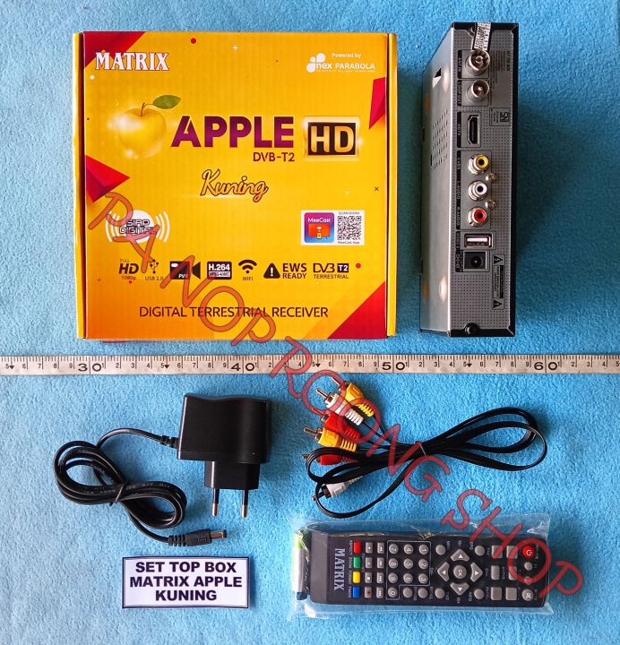 SET TOP BOX (STB) MATRIX APPLE KUNING | Lazada Indonesia