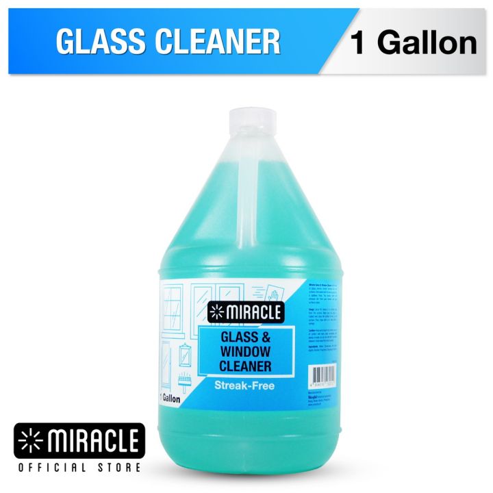 Miracle Clean Glass And Window Cleaner 1 Gallon | Lazada PH