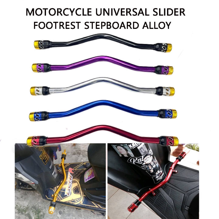 Motorcycle Universal Slider Footrest Stepboard Alloy | Lazada PH