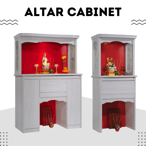 ALTAR TABLE / PRAYER CABINET WITH TOP / 神台/ BUDDHA TABLE / PRAYER TABLE ...
