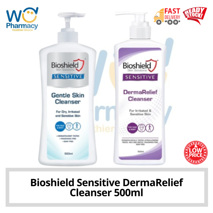 Bioshield Sensitive DermaRelief Body Cleanser 500ml | Lazada