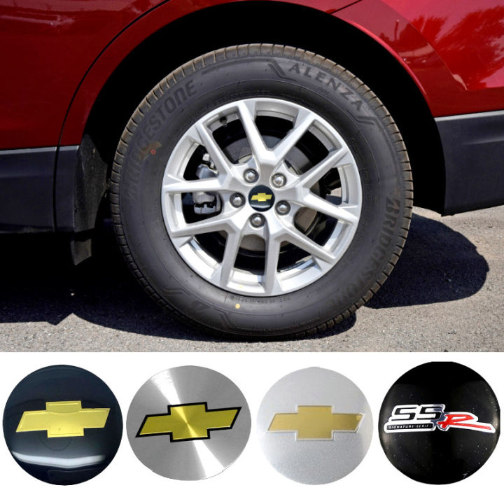 4Pcs/Set Chevrolet Car Hub Stickers Wheel Center Caps Decals Logo High ...