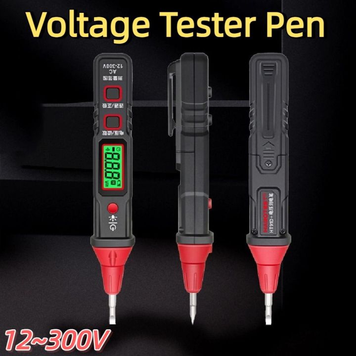 ABELEN Không tiếp xúc Bút thử điện áp Màn hình kỹ thuật số 12-300V Bút ...