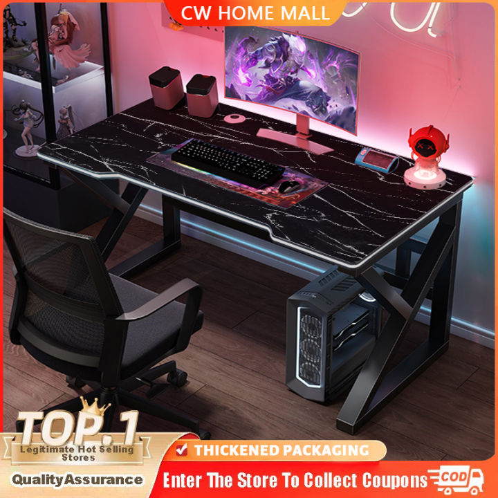 140*75*60CM Computer Table Home Computer Table Gaming Table Student Learning Writing Table ...