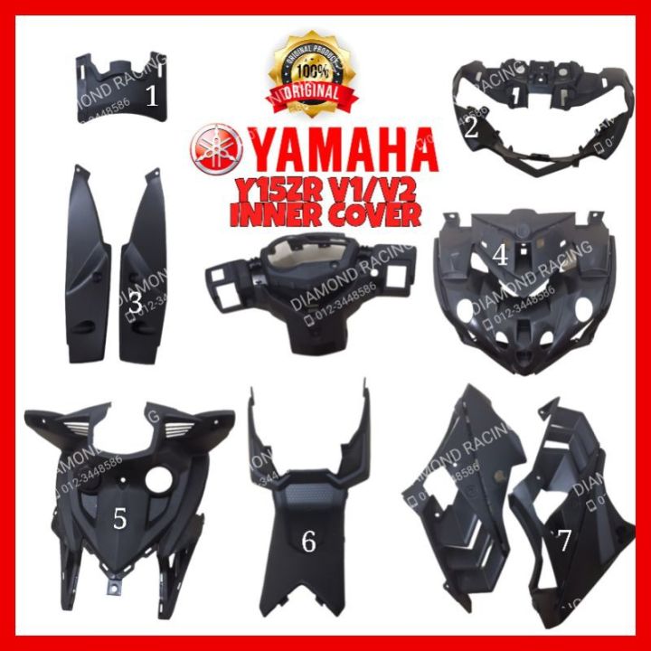 100 ORIGINAL YAMAHA Y15ZR V1 V2 INNER COVER FULL SET Y15 | Lazada