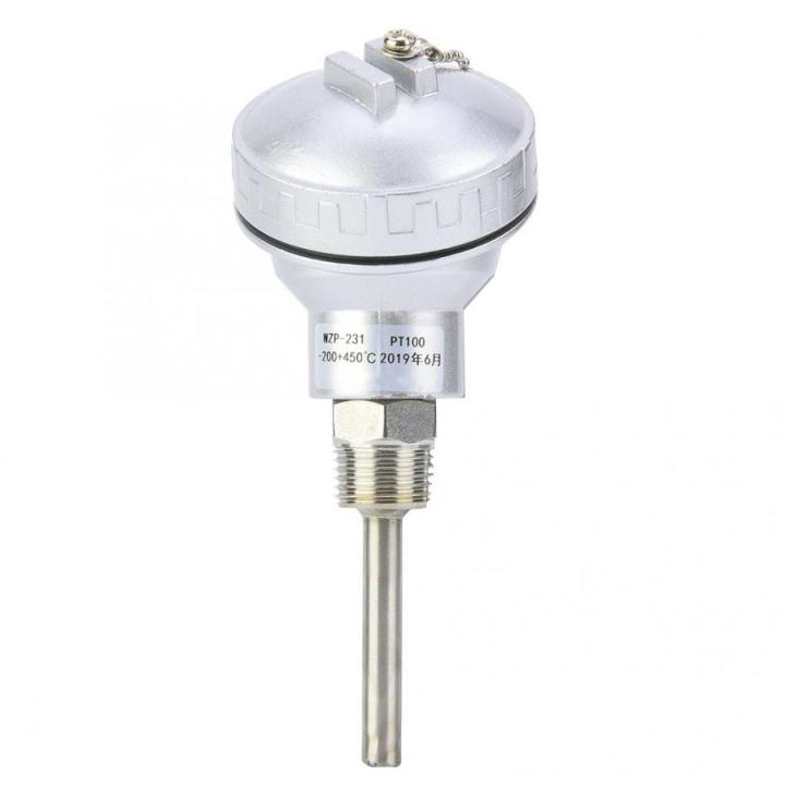 【Trusted】 50/100/200mm Rtd Pt100 Temperature Sensor Probe -200~420 ℃ 1/ ...