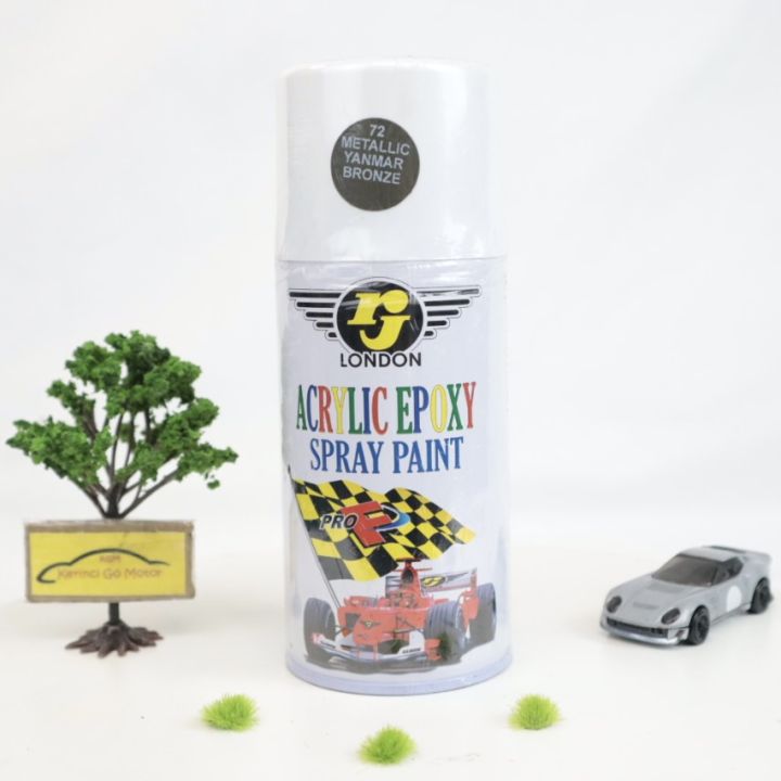 RJ LONDON SPRAY PAINT CAT SEMPROT YANMAR BRONZE BM3-B72 300cc | Lazada ...