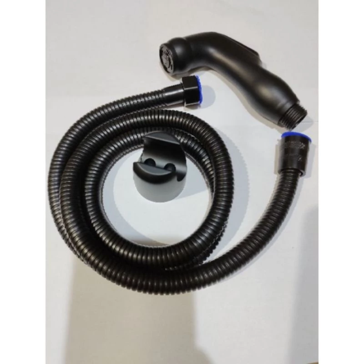 Jet shower Bidet closet set hitam dengan selang stainless / paket jet ...