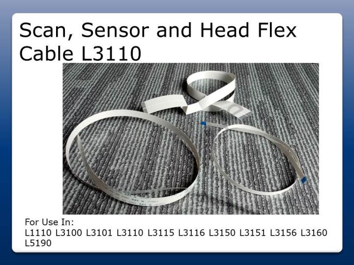 Printhead Flex, Scan Flex, Encoder Strip Sensor Cable used for EPSON ...