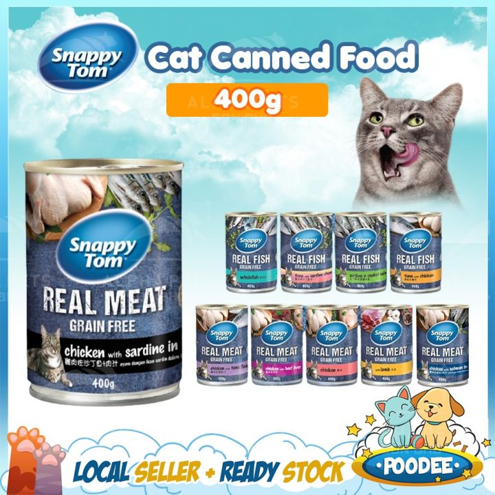 POODEE PETS Malaysia Snappy Tom 400g Cat Canned Food Canned Cat Wet ...