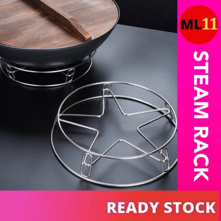 Stainless Steel Steaming Rack Wok Stand Heat Insulation Resistance ...