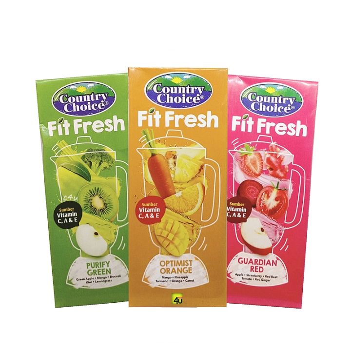 Country Choice FIT FRESH - Minuman Sari Buah dan Sayur - 250 ml ...