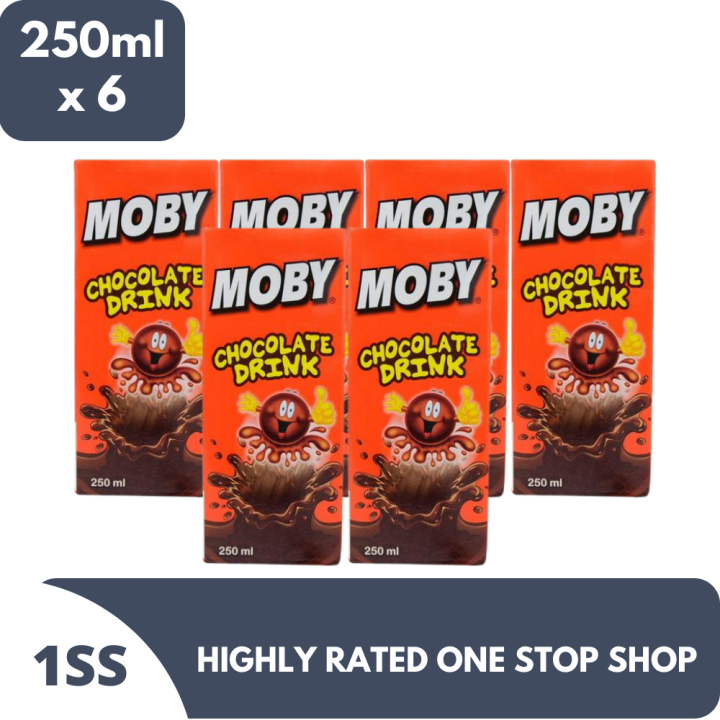 Moby Chocolate Drink 250ml x 6 | Lazada PH