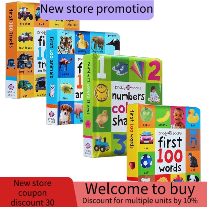 First 100 Words Series Board Book English vocabulary dictionary for ...