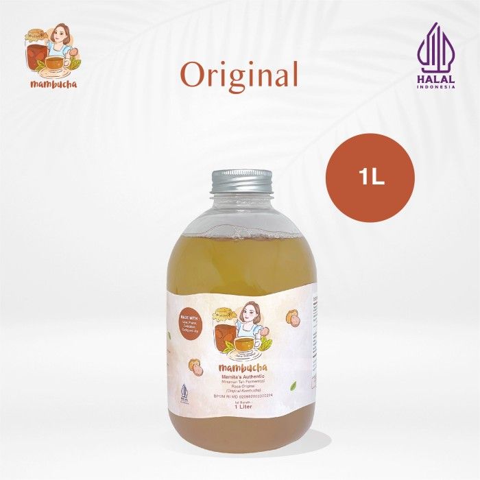 Kombucha Original Mambucha 1 Liter | Lazada Indonesia