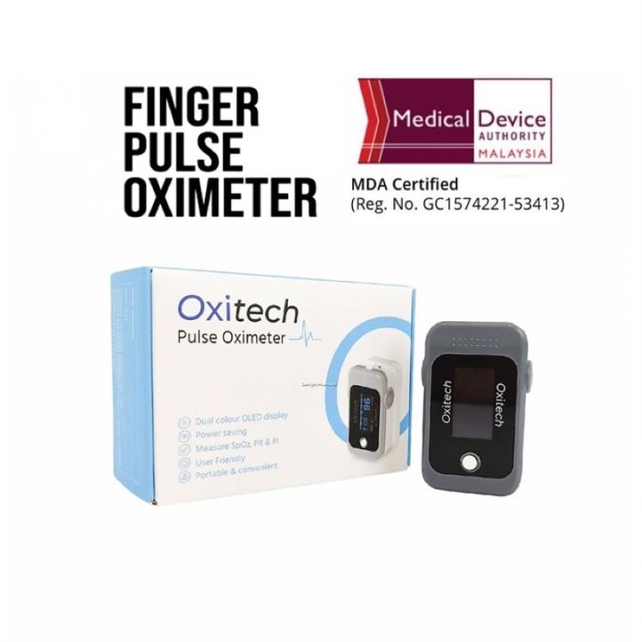 OXITECH PULSE OXIMETER | Lazada