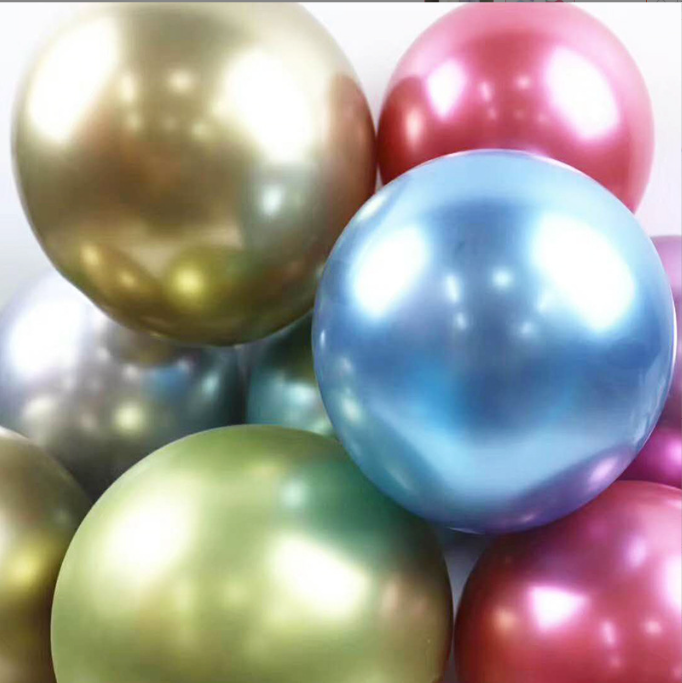 Balon Latex Metalik Chrome / Metalic Balloon Chrome 12inch (6pcs ...