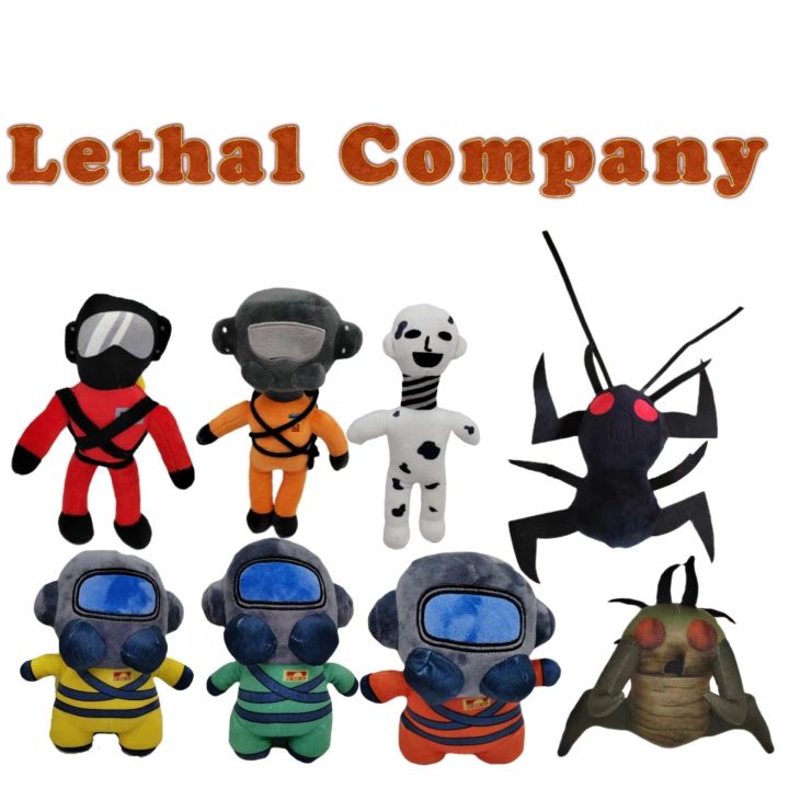 Lethal Company Plush Toy Coil Head Long Necked Soft Stuffed Animal ...