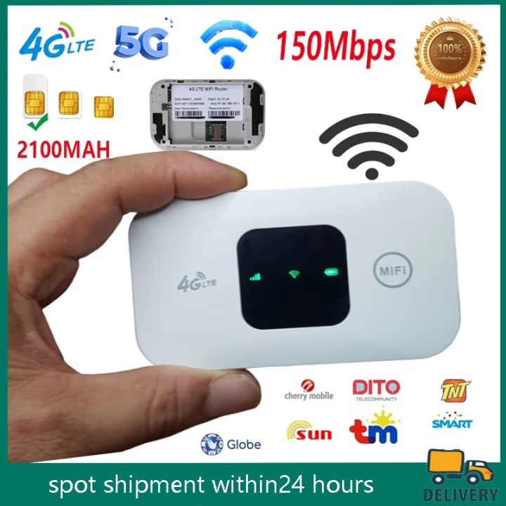 4G LTE Pocket WiFi Openline Hotspot Router Modem Universal Sim Card ...