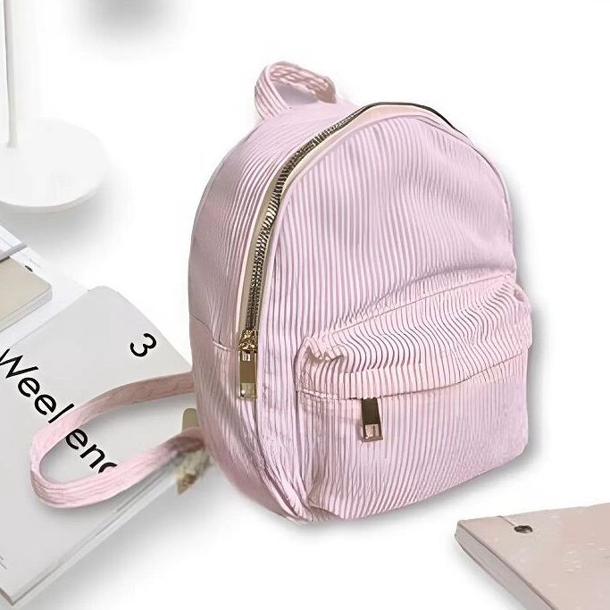 Tas Ransel Cewe Cowo Remaja Corduroy Kanvas Multifungsi Simple | Lazada ...