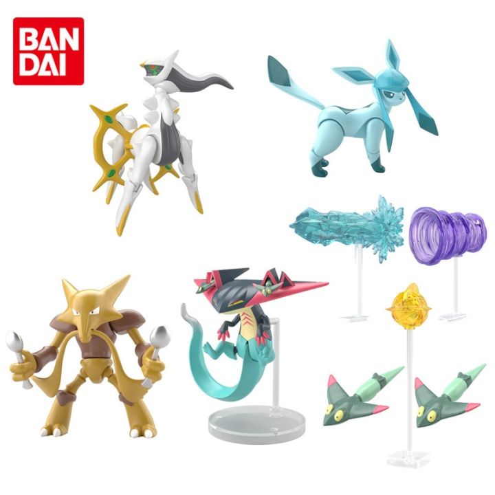 BANDAI Genuine Pokemon SHODO 7 Arceus Alakazam Glaceon Dragapult Anime ...